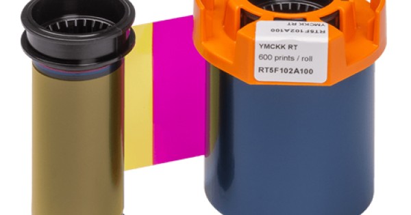 Evolis Agilia 600-Print YMCK Printer Ribbon
